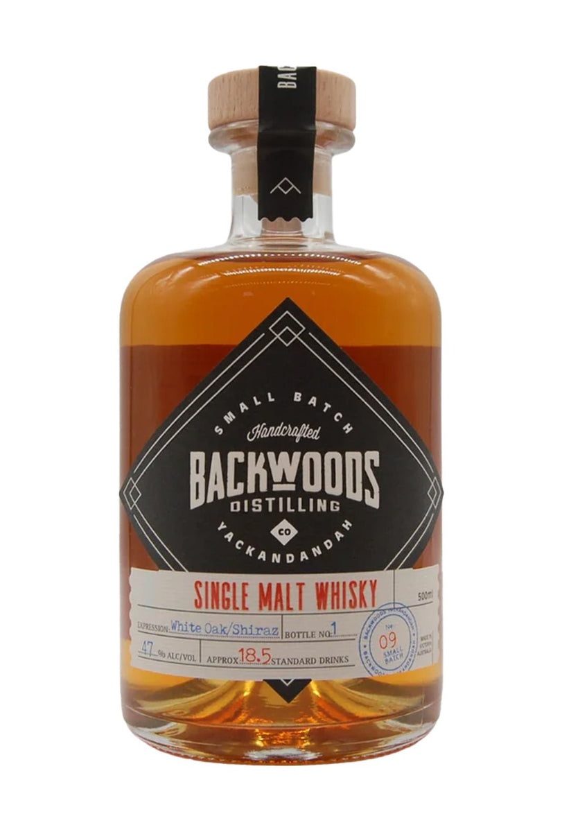 Backwoods Single Malt Batch 9 Corn Whisky cask 47% 500ml | Spirits of ...